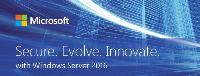 Microsoft Launch Windows Server 2016